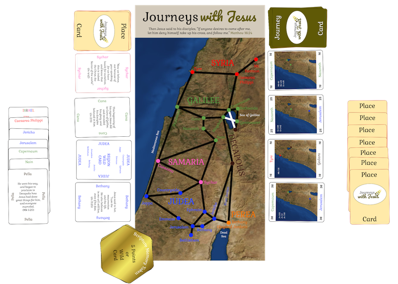 Journeys with Jesus - A Biblical Journey Building Game